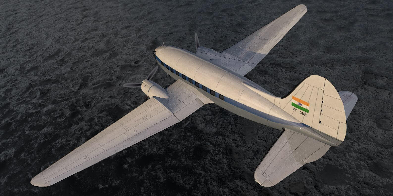 Curtiss Wright CW-20 Airliner 3D Model by ChipBassChaos