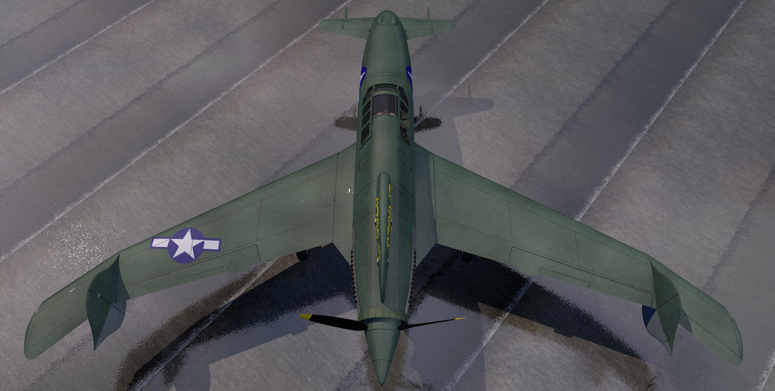 Curtiss-Wright XP-55 Ascender 3D Model by ChipBassChaos