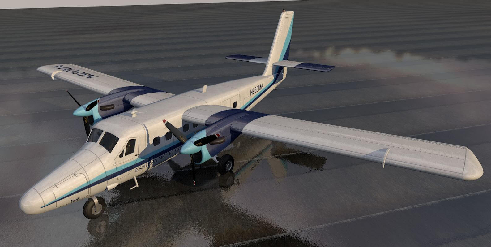 De Havilland Canada DHC-6 Twin Otter 3D Model by ChipBassChaos