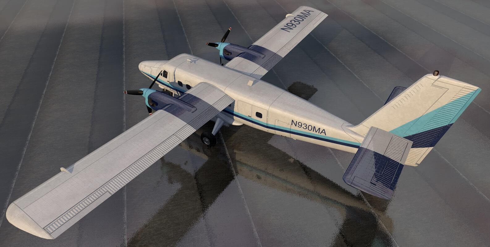 De Havilland Canada DHC-6 Twin Otter 3D Model by ChipBassChaos