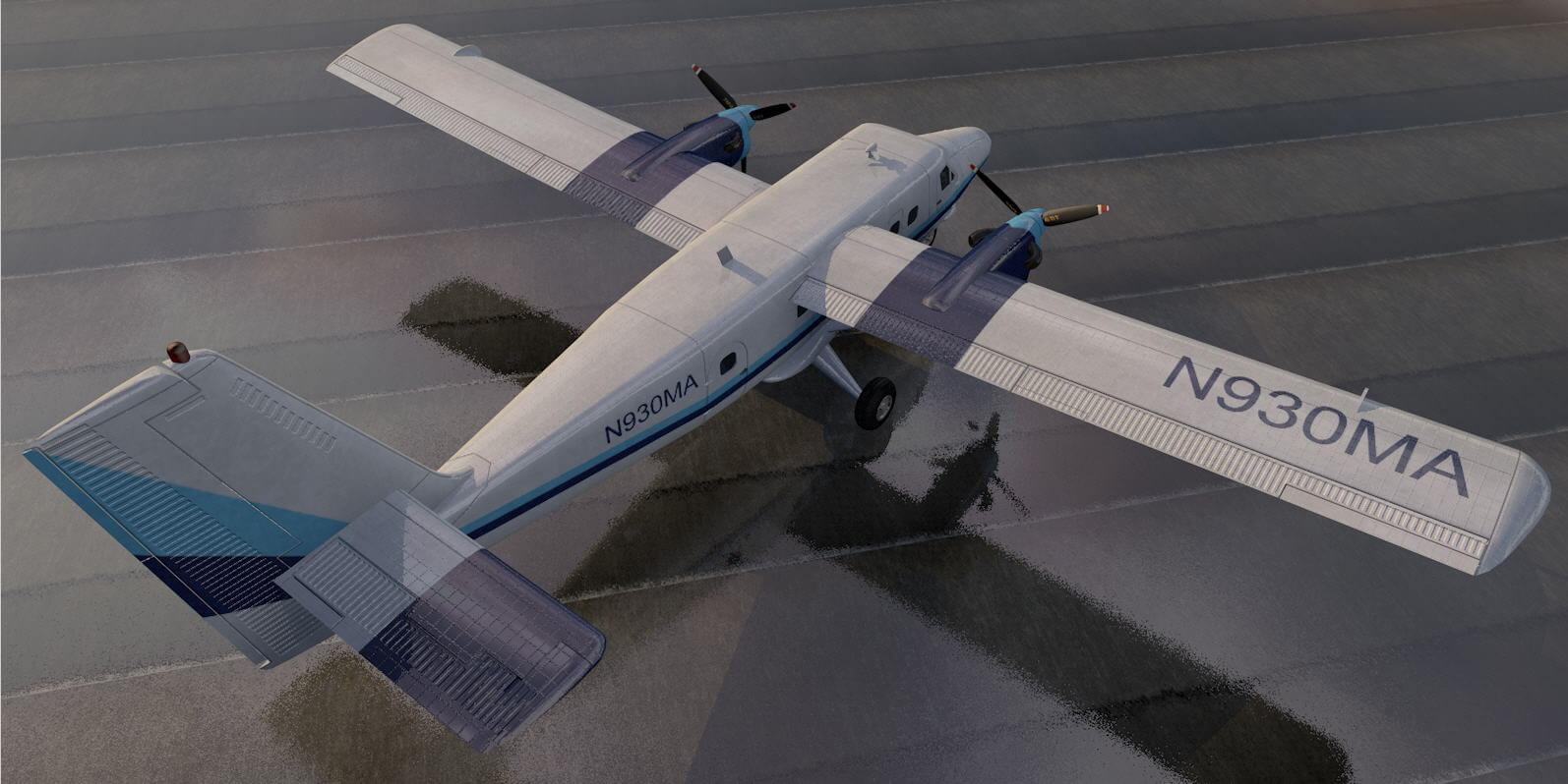 De Havilland Canada DHC-6 Twin Otter 3D Model by ChipBassChaos