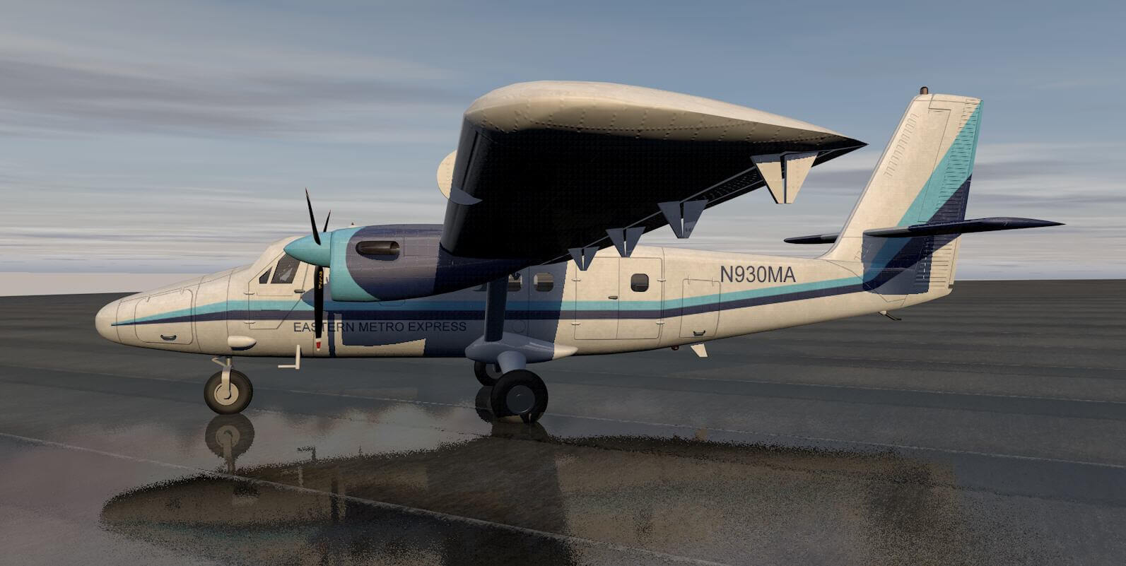 De Havilland Canada DHC-6 Twin Otter 3D Model by ChipBassChaos