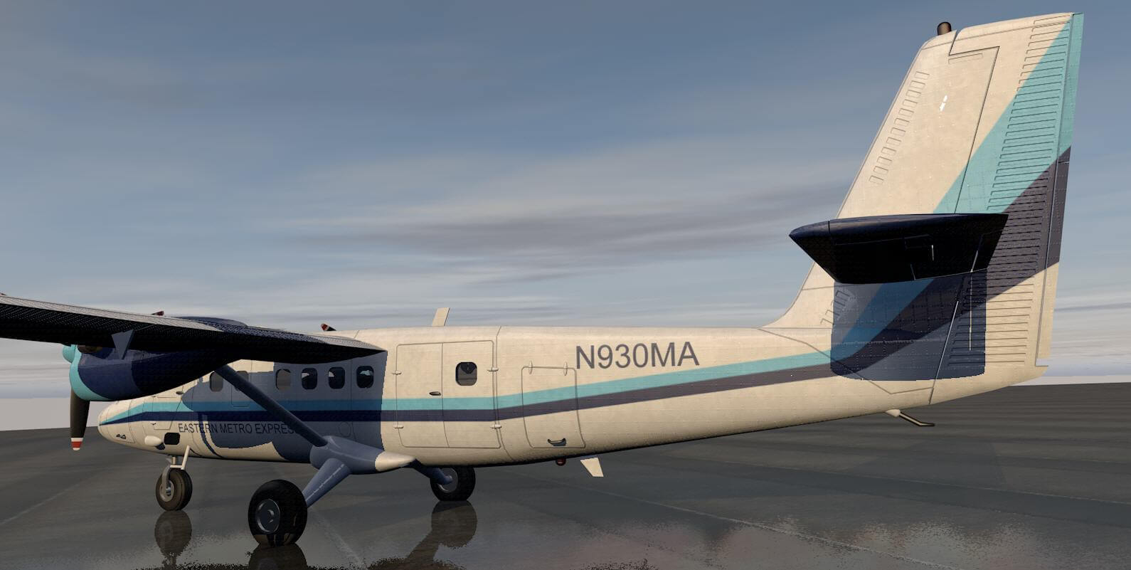 De Havilland Canada DHC-6 Twin Otter 3D Model by ChipBassChaos