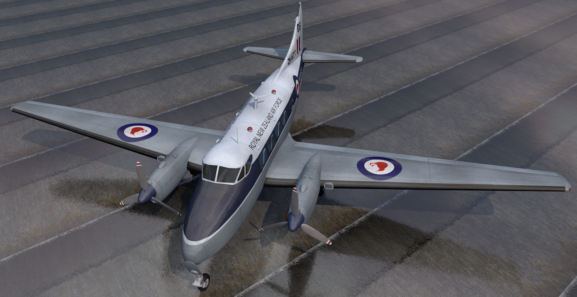 De Havilland DH-104 Dove 3D Model by ChipBassChaos