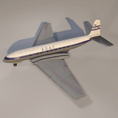 De Havilland Dh 106 Comet MK-1 3D Model by ChipBassChaos