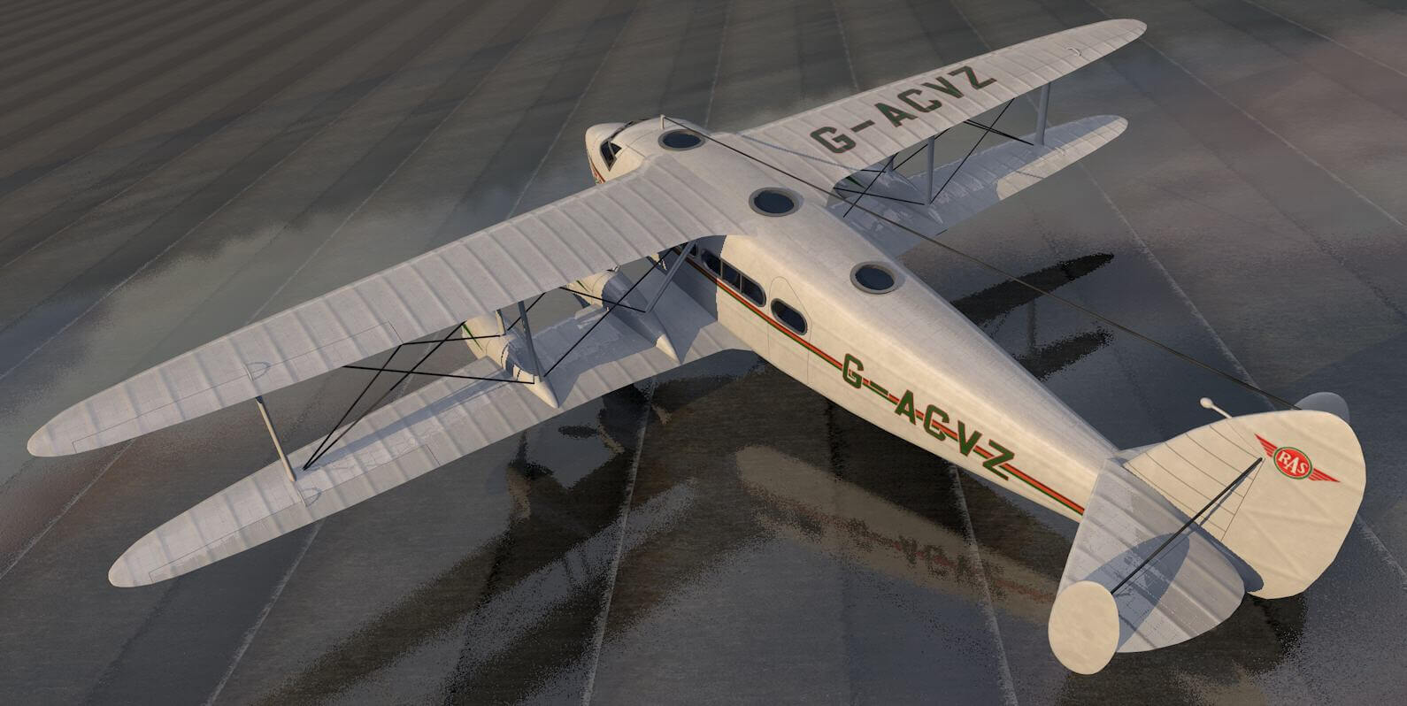 De Havilland DH-86 Express 3D Model by ChipBassChaos