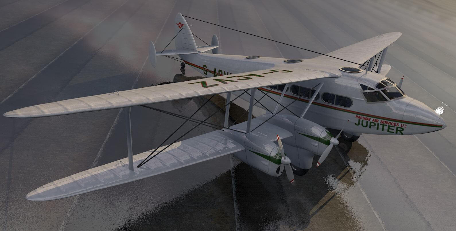 De Havilland DH-86 Express 3D Model by ChipBassChaos