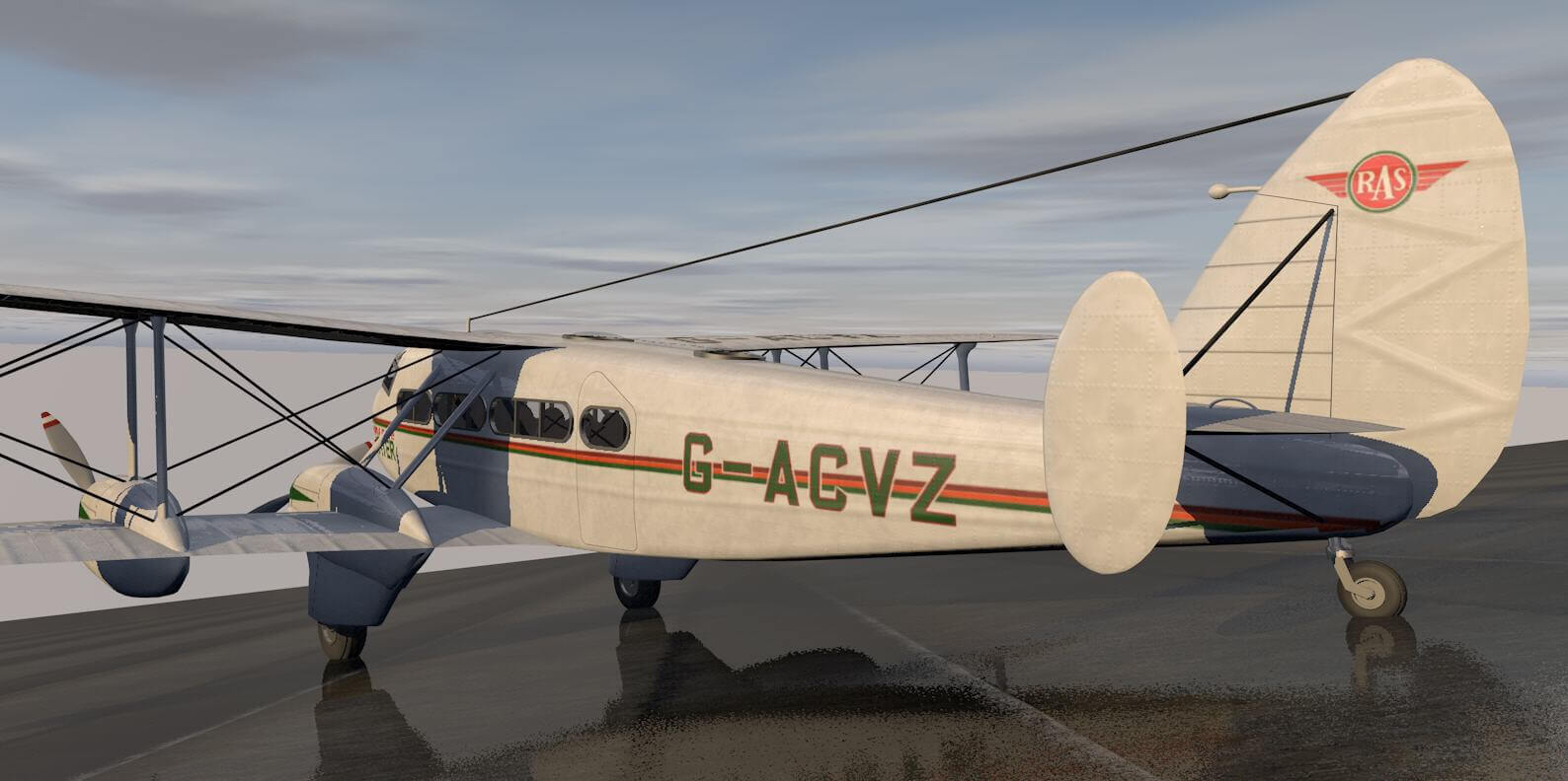 De Havilland DH-86 Express 3D Model by ChipBassChaos