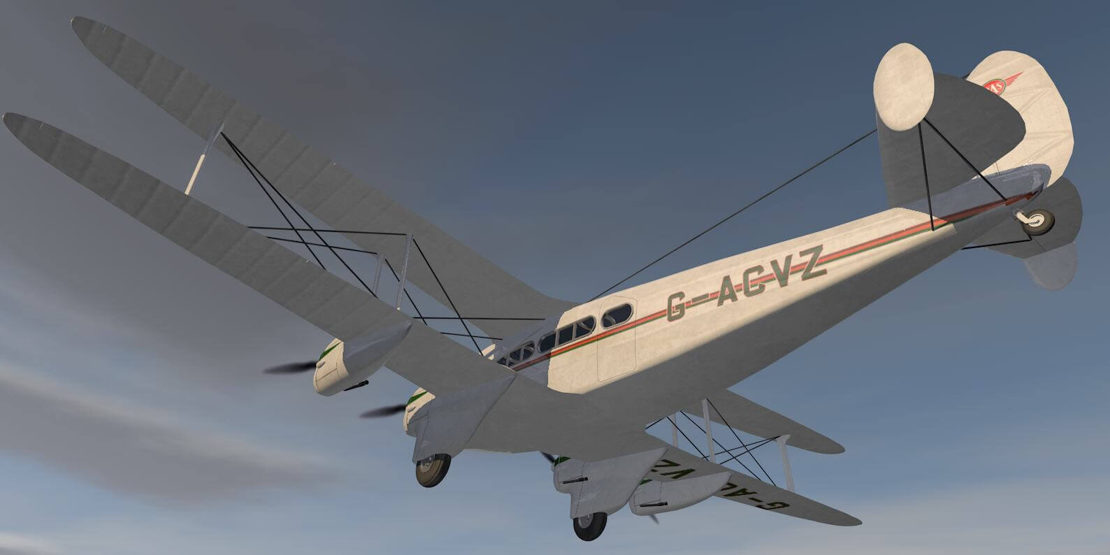 De Havilland DH-86 Express 3D Model by ChipBassChaos