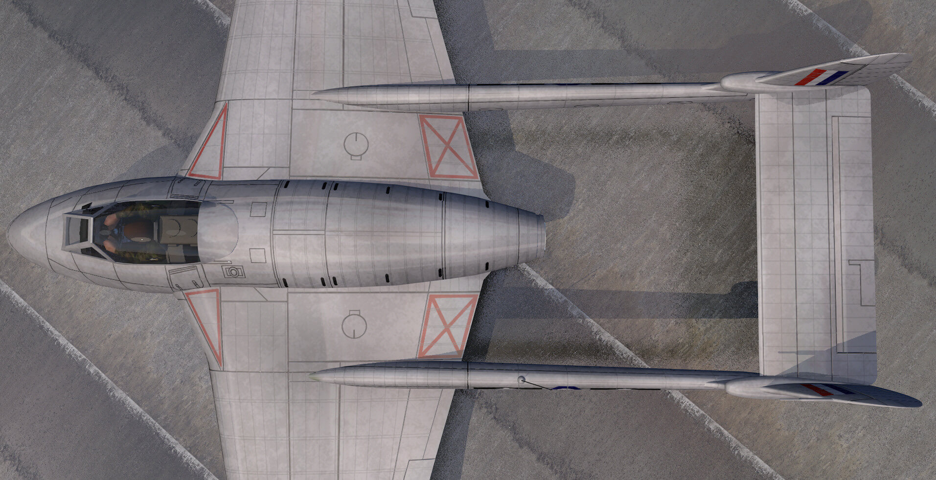 DeHavilland DH-100 Vampire Fb MK-5 3D Model by ChipBassChaos