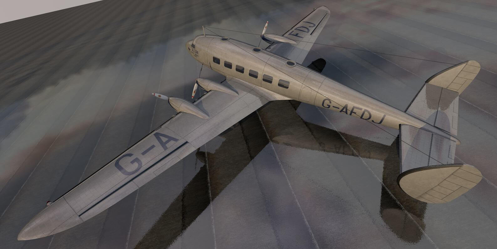 DeHavilland DH-91 Albatross 3D Model by ChipBassChaos