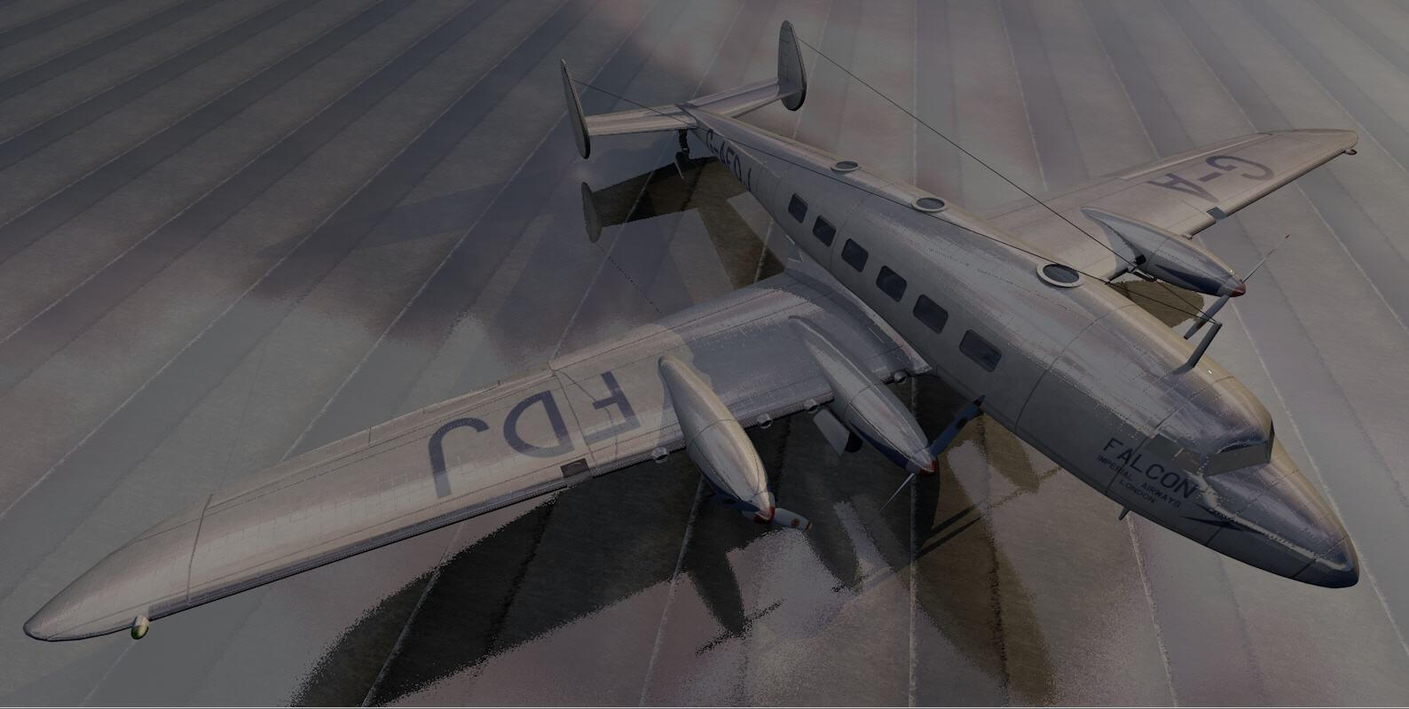 DeHavilland DH-91 Albatross 3D Model by ChipBassChaos