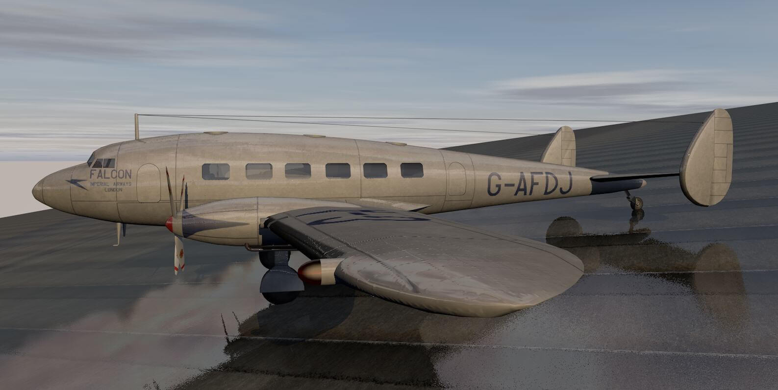 DeHavilland DH-91 Albatross 3D Model by ChipBassChaos