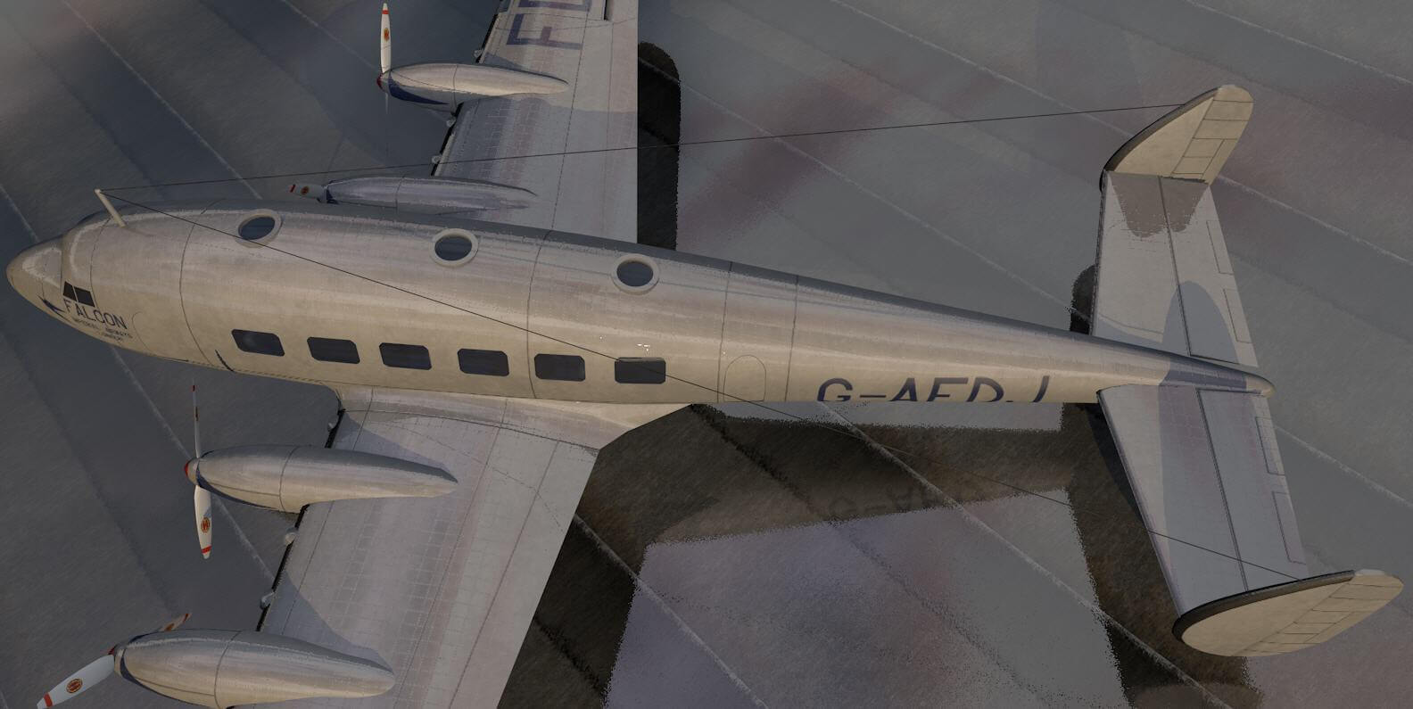 DeHavilland DH-91 Albatross 3D Model by ChipBassChaos