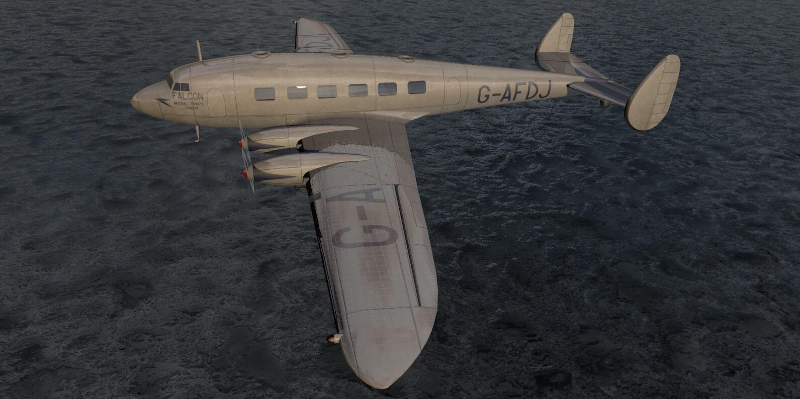 DeHavilland DH-91 Albatross 3D Model by ChipBassChaos