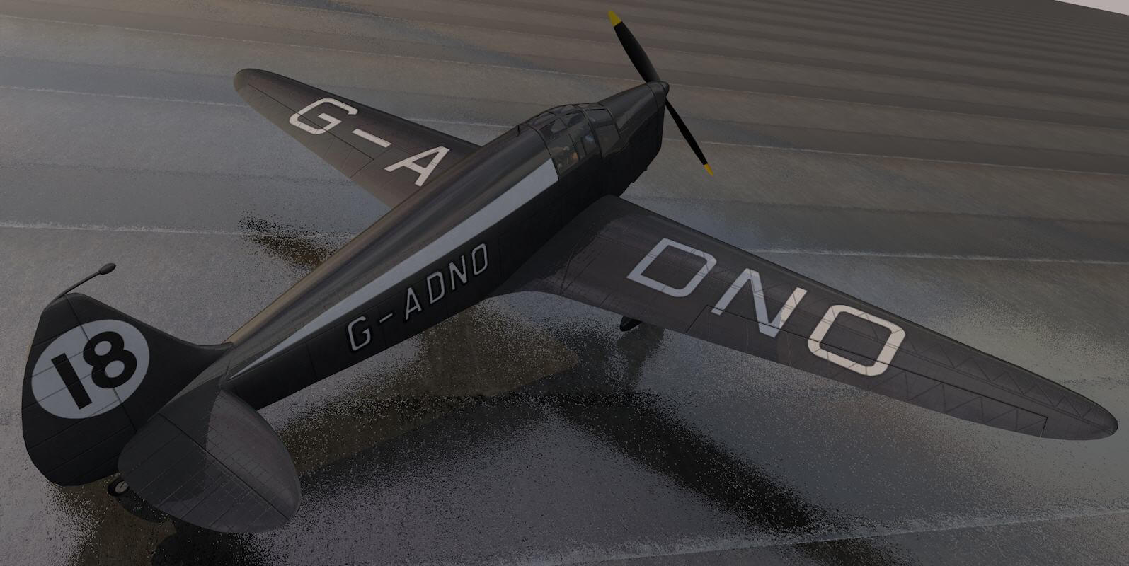 DeHavilland TK2 - 3D Model by ChipBassChaos