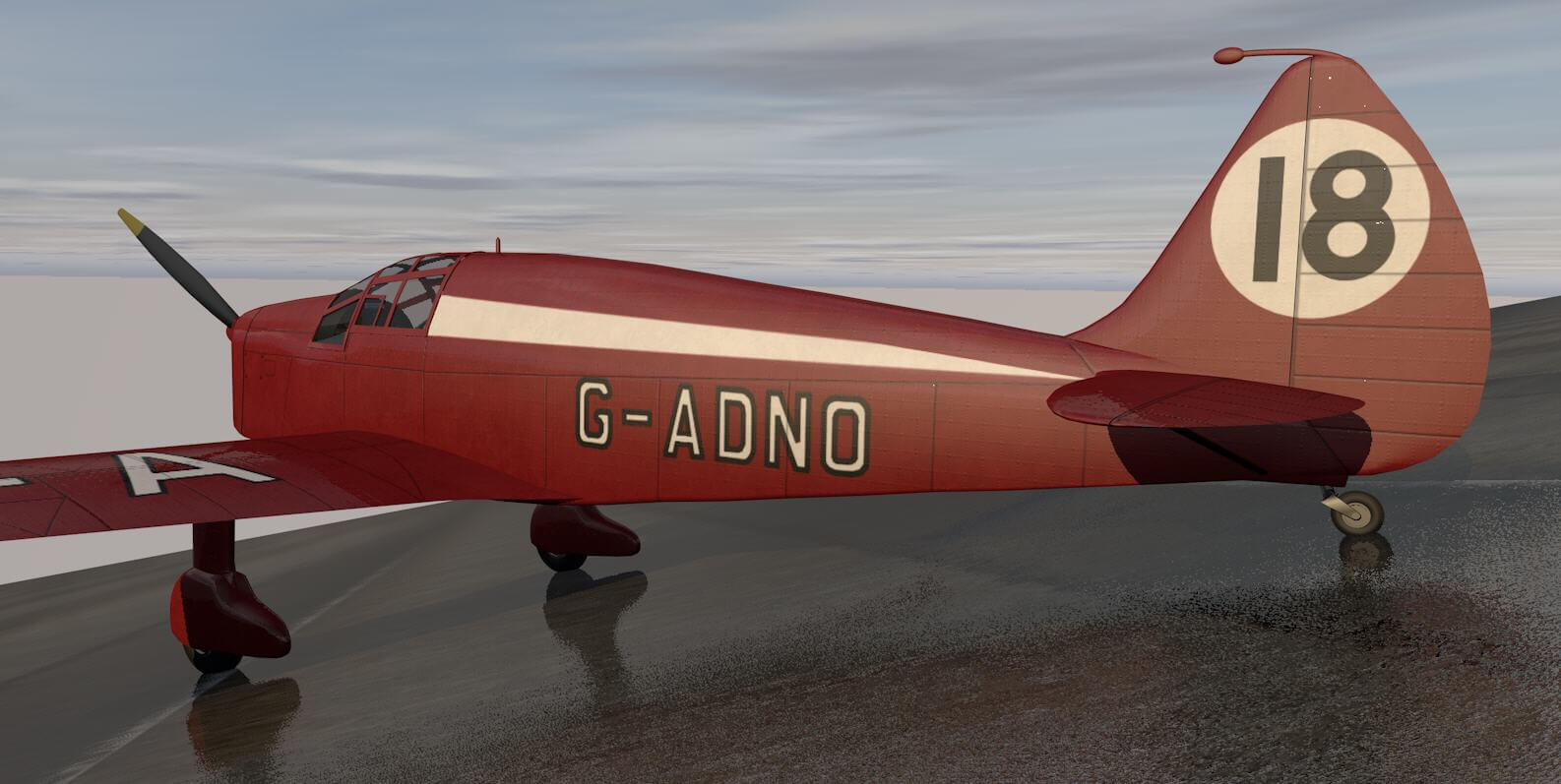 DeHavilland TK2 - 3D Model by ChipBassChaos