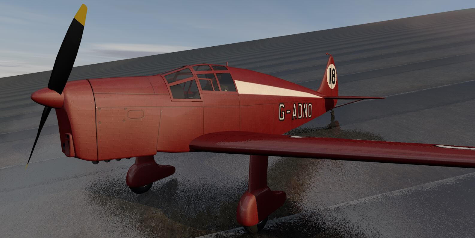DeHavilland TK2 - 3D Model by ChipBassChaos