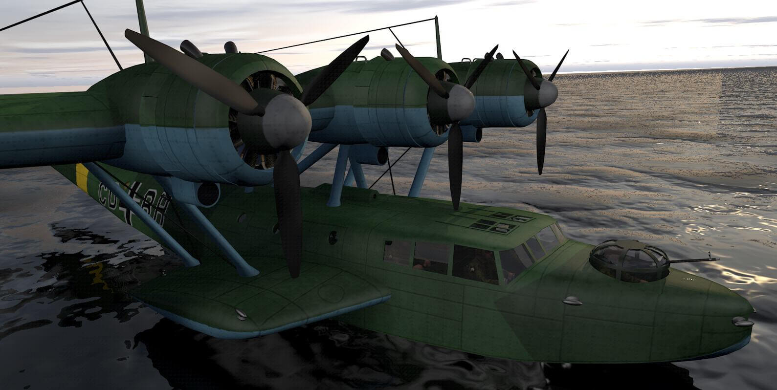 Dornier Do-24T 3D Model by ChipBassChaos
