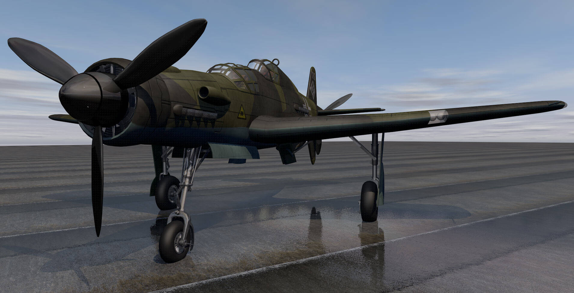 Dornier Do-335 A-12 3D Model by ChipBassChaos
