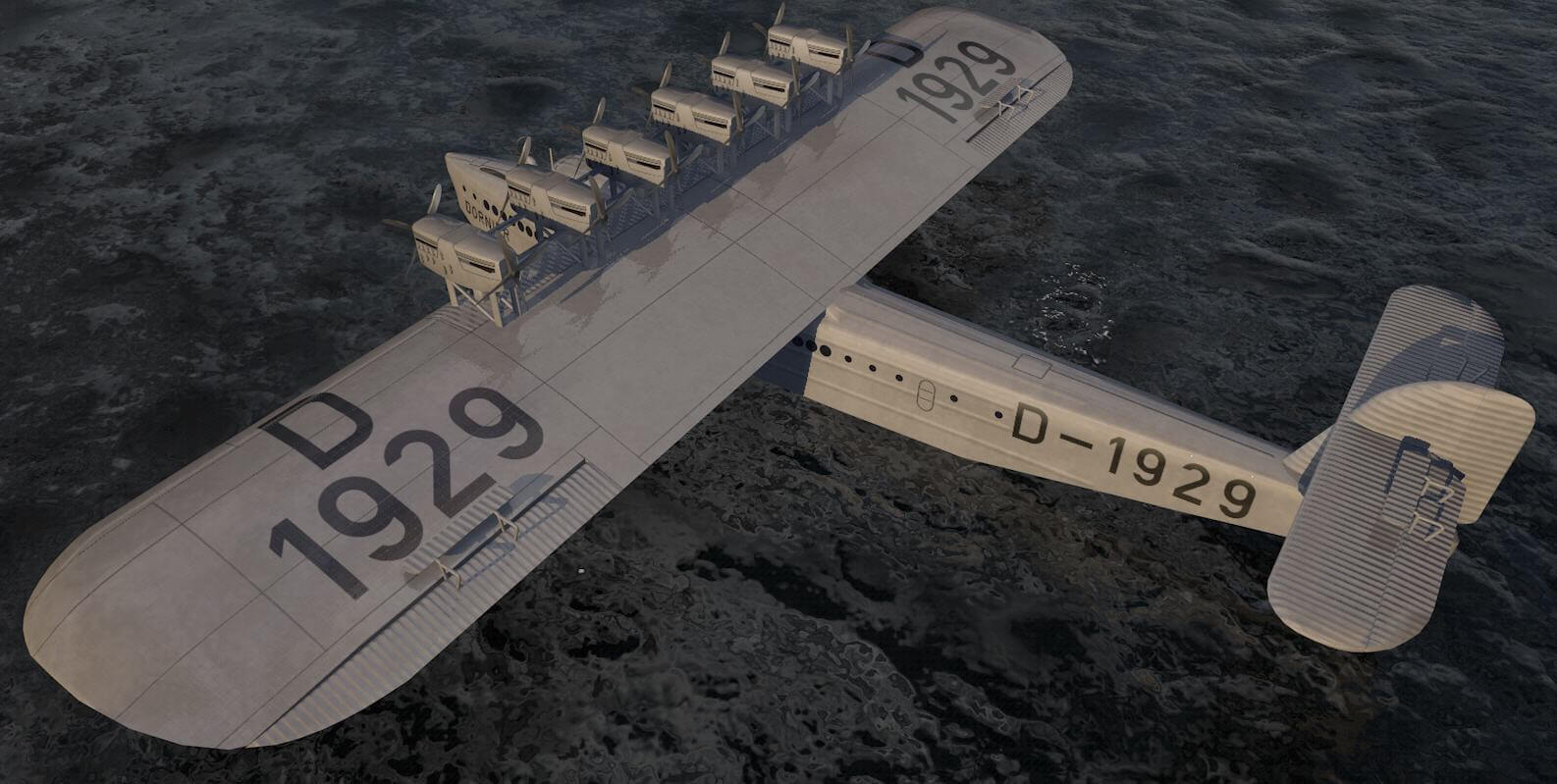 Dornier Do-X 3D Model by ChipBassChaos