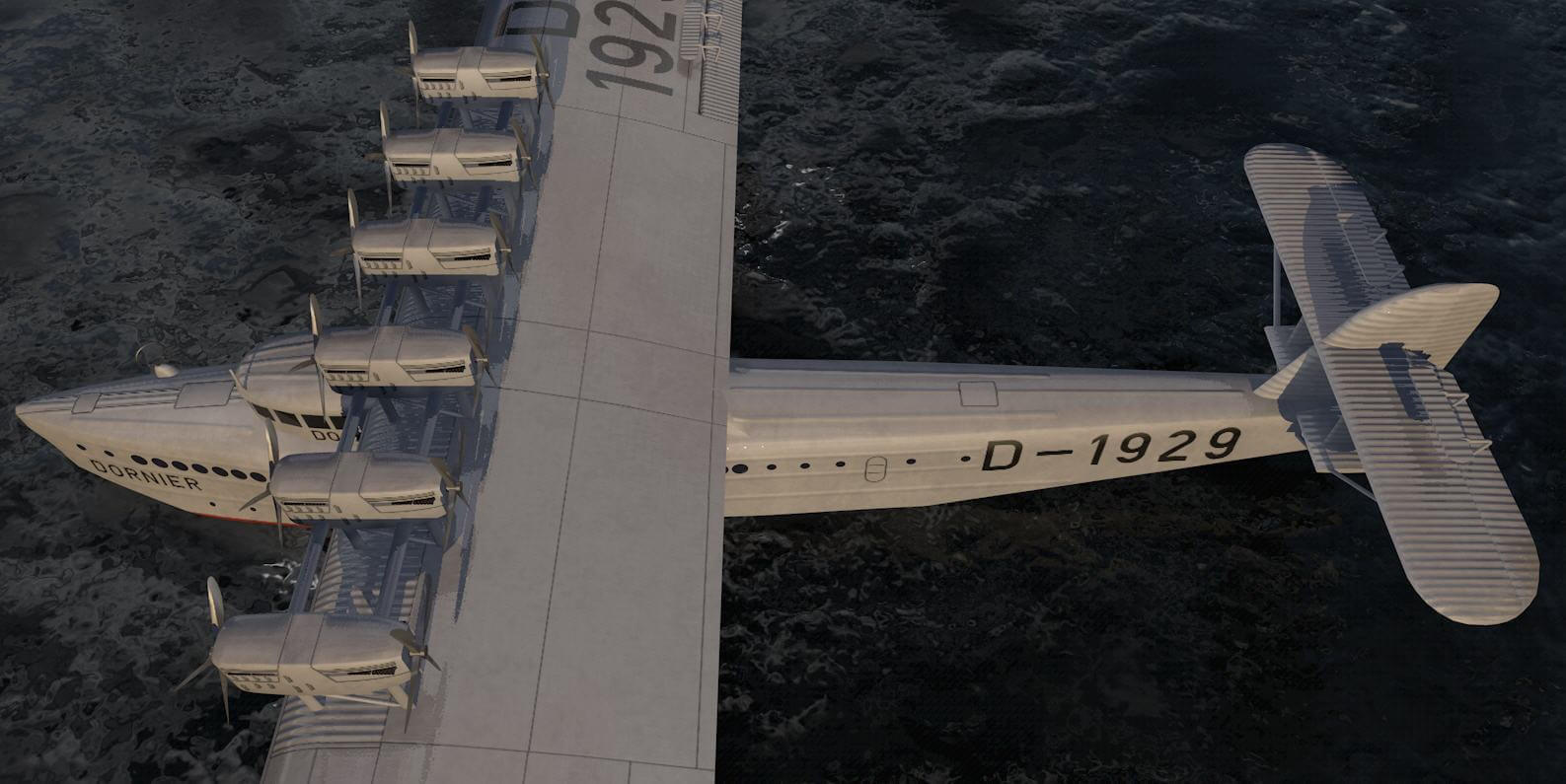 Dornier Do-X 3D Model by ChipBassChaos