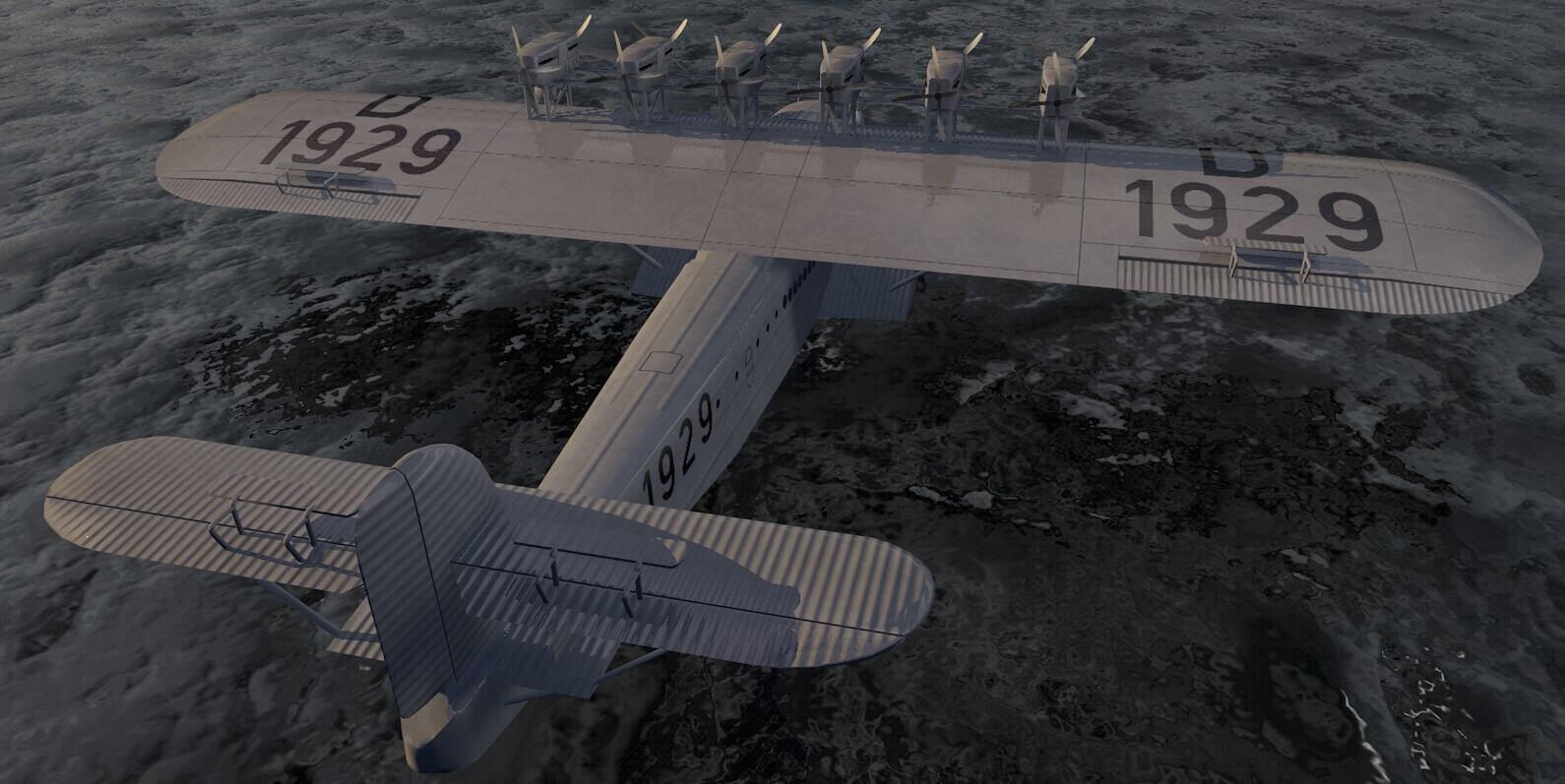 Dornier Do-X 3D Model by ChipBassChaos