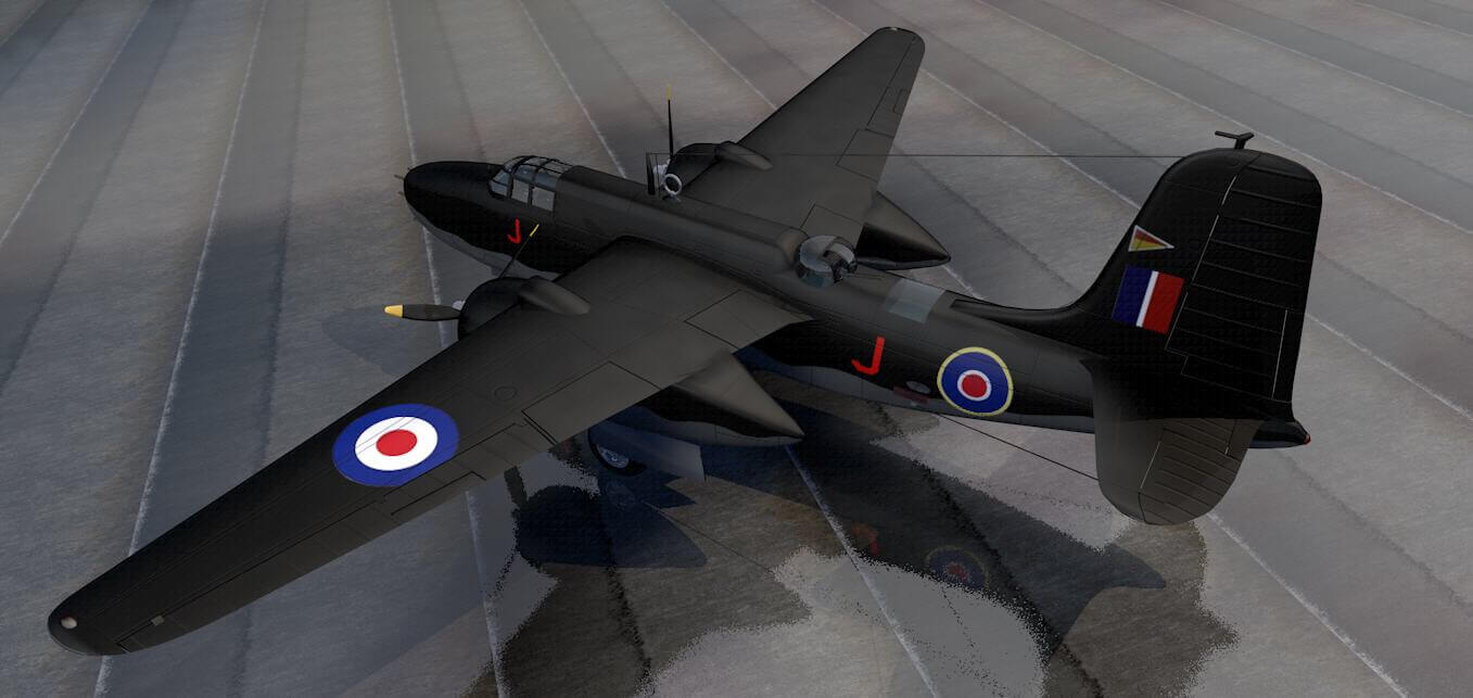 Douglas A-20G Havoc 3D Model by ChipBassChaos