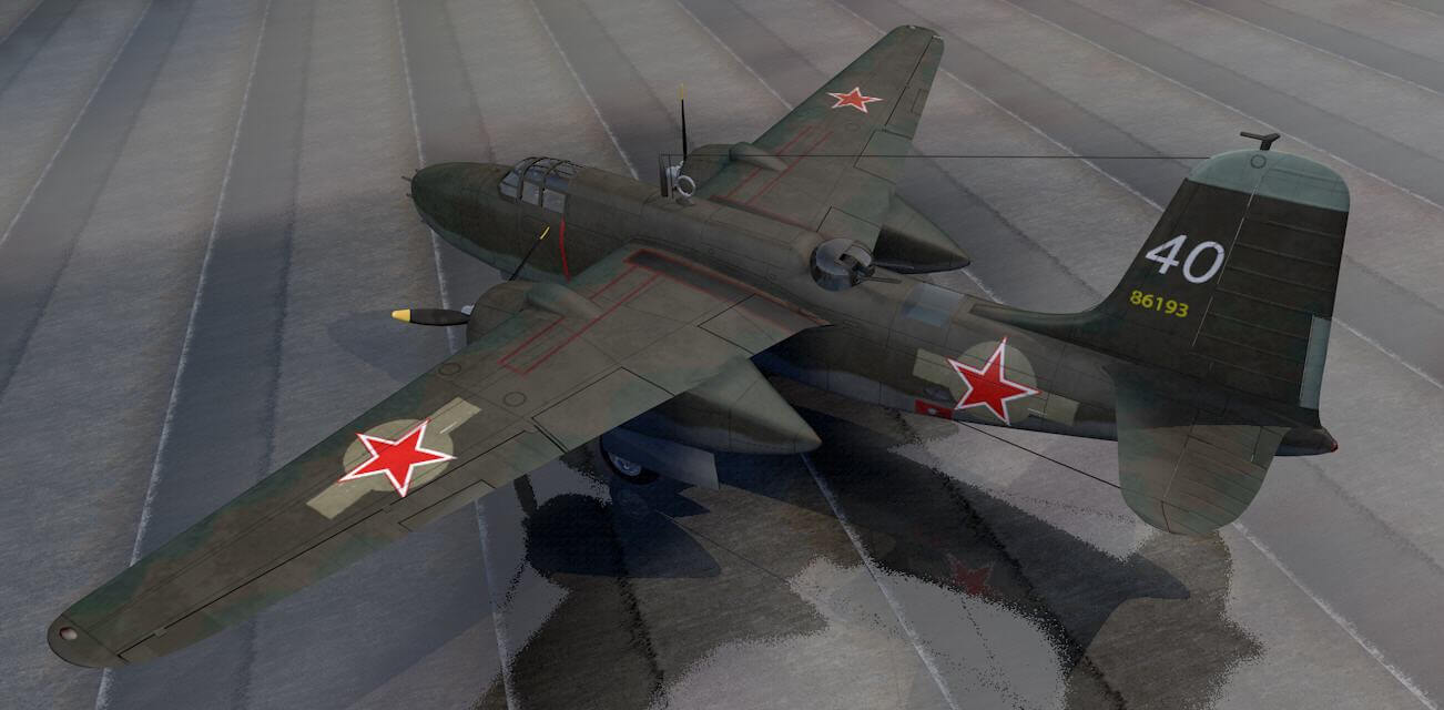 Douglas A-20G Havoc 3D Model by ChipBassChaos