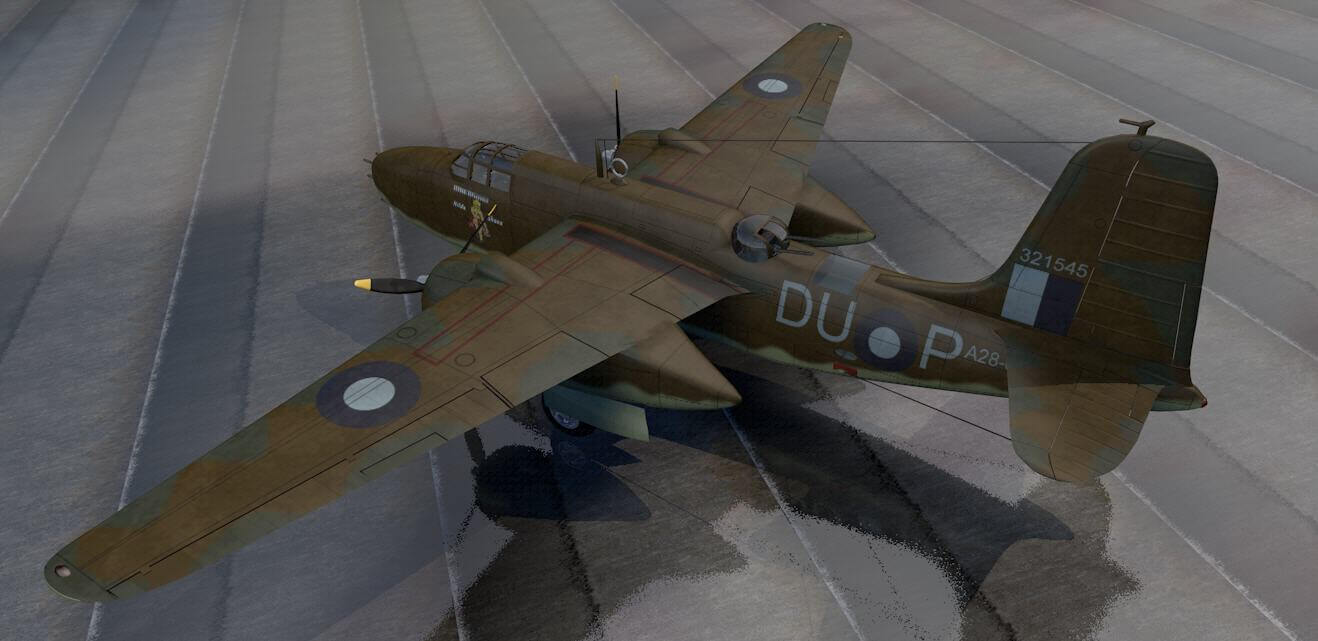 Douglas A-20G Havoc 3D Model by ChipBassChaos