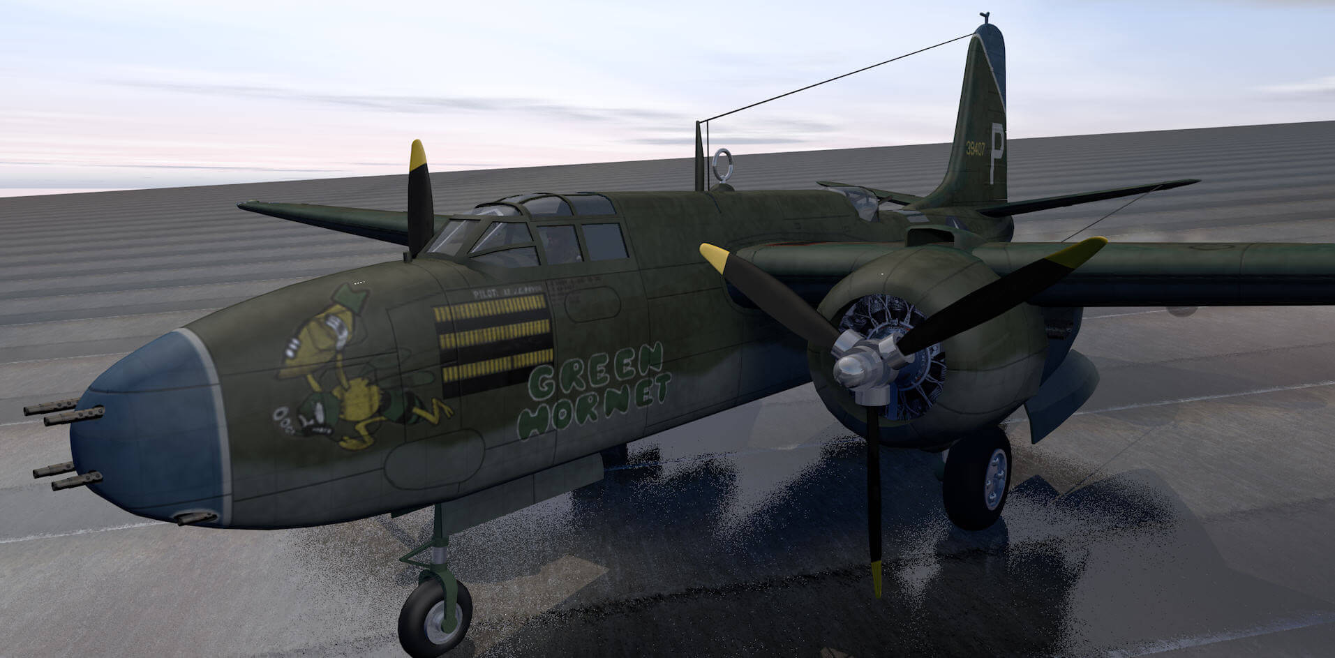 Douglas A-20G Havoc 3D Model by ChipBassChaos