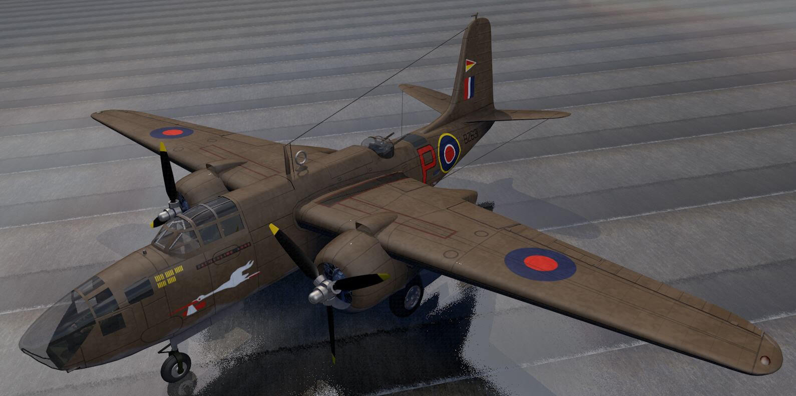 Douglas A-20J Havoc - Boston Mk-5 3D Model by ChipBassChaos
