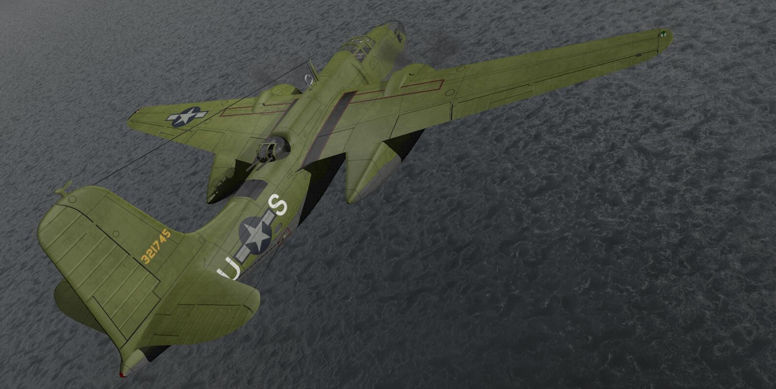 Douglas A-20J Havoc - Boston Mk-5 3D Model by ChipBassChaos
