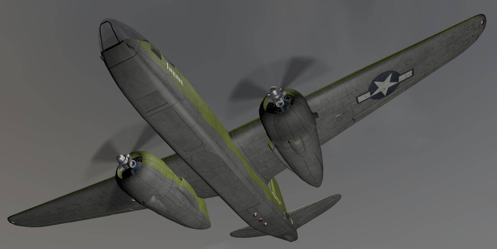 Douglas A-20J Havoc - Boston Mk-5 3D Model by ChipBassChaos