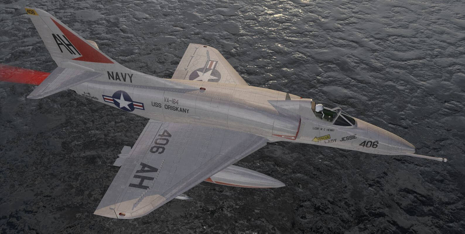Douglas A-4E Skyhawk 3D Model by ChipBassChaos