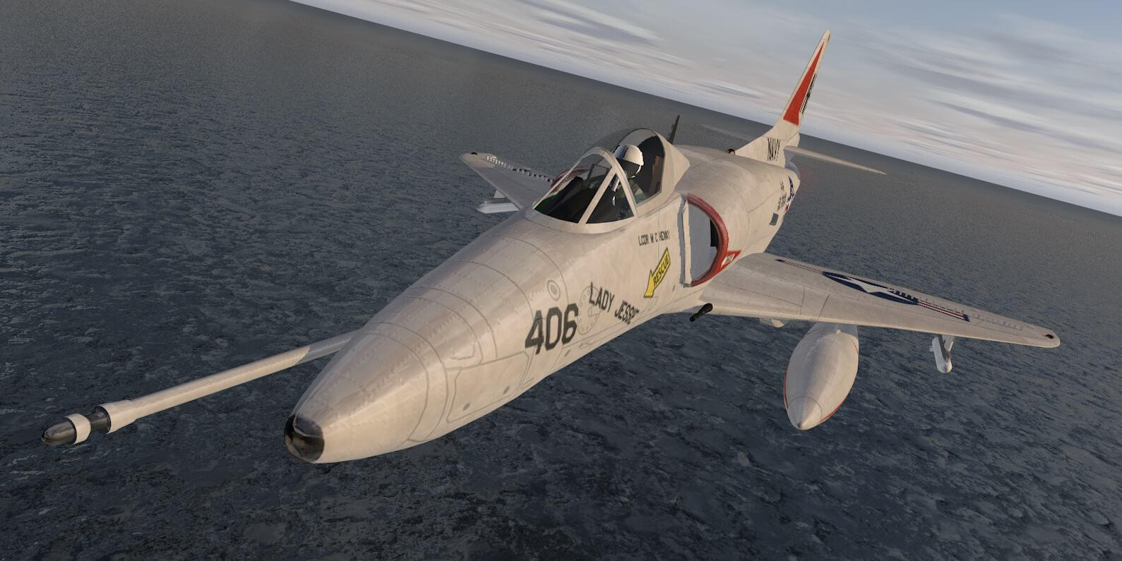 Douglas A-4E Skyhawk 3D Model by ChipBassChaos