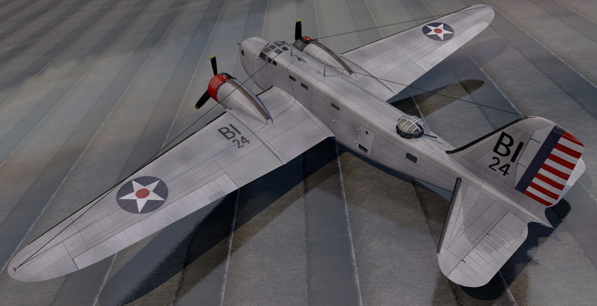 Douglas B-18 Bolo 3D Model by ChipBassChaos