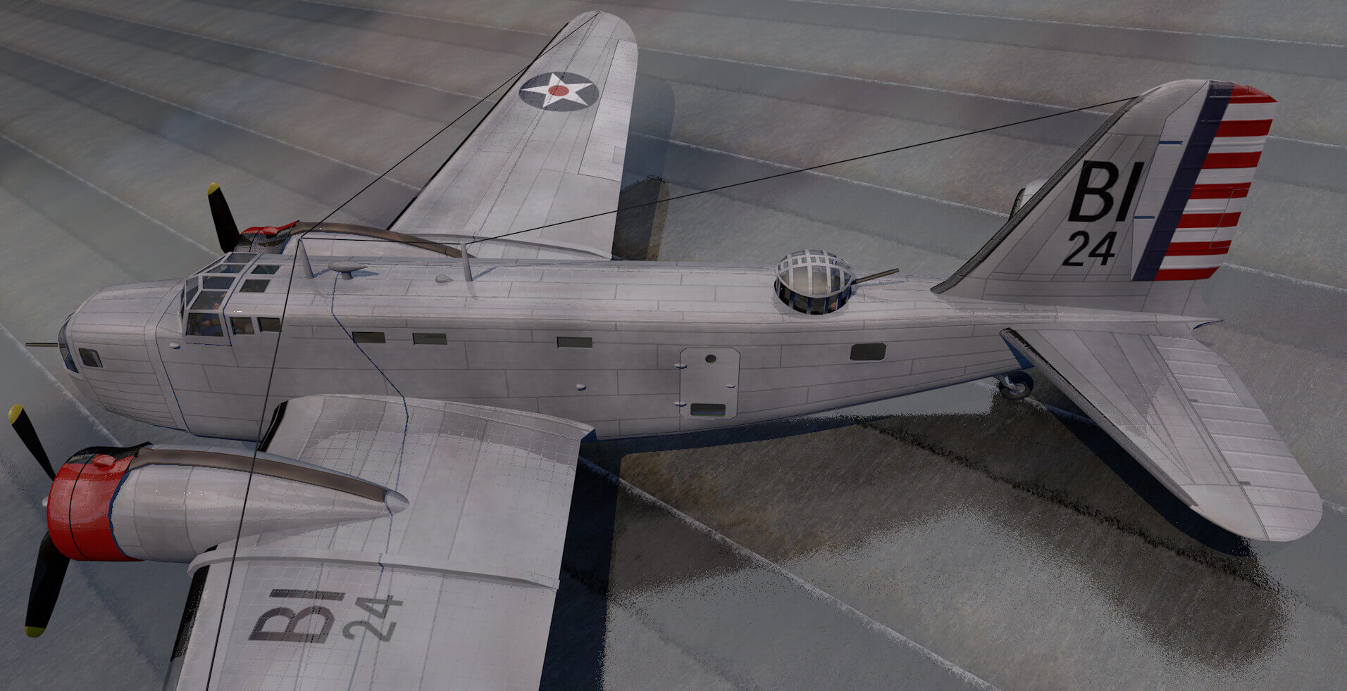 Douglas B-18 Bolo 3D Model by ChipBassChaos