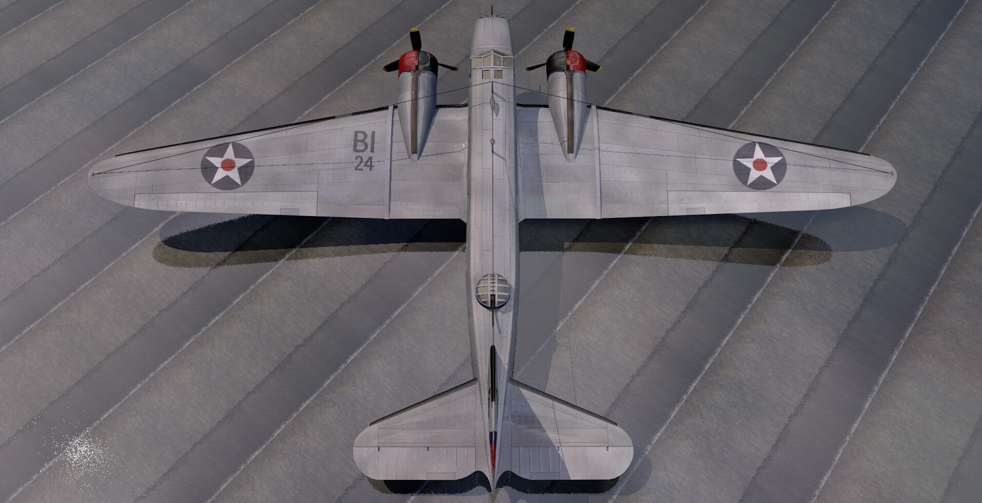 Douglas B-18 Bolo 3D Model by ChipBassChaos