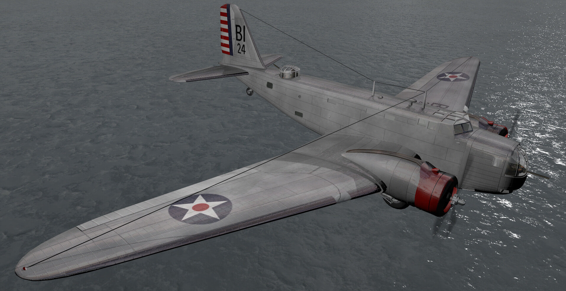 Douglas B-18 Bolo 3D Model by ChipBassChaos