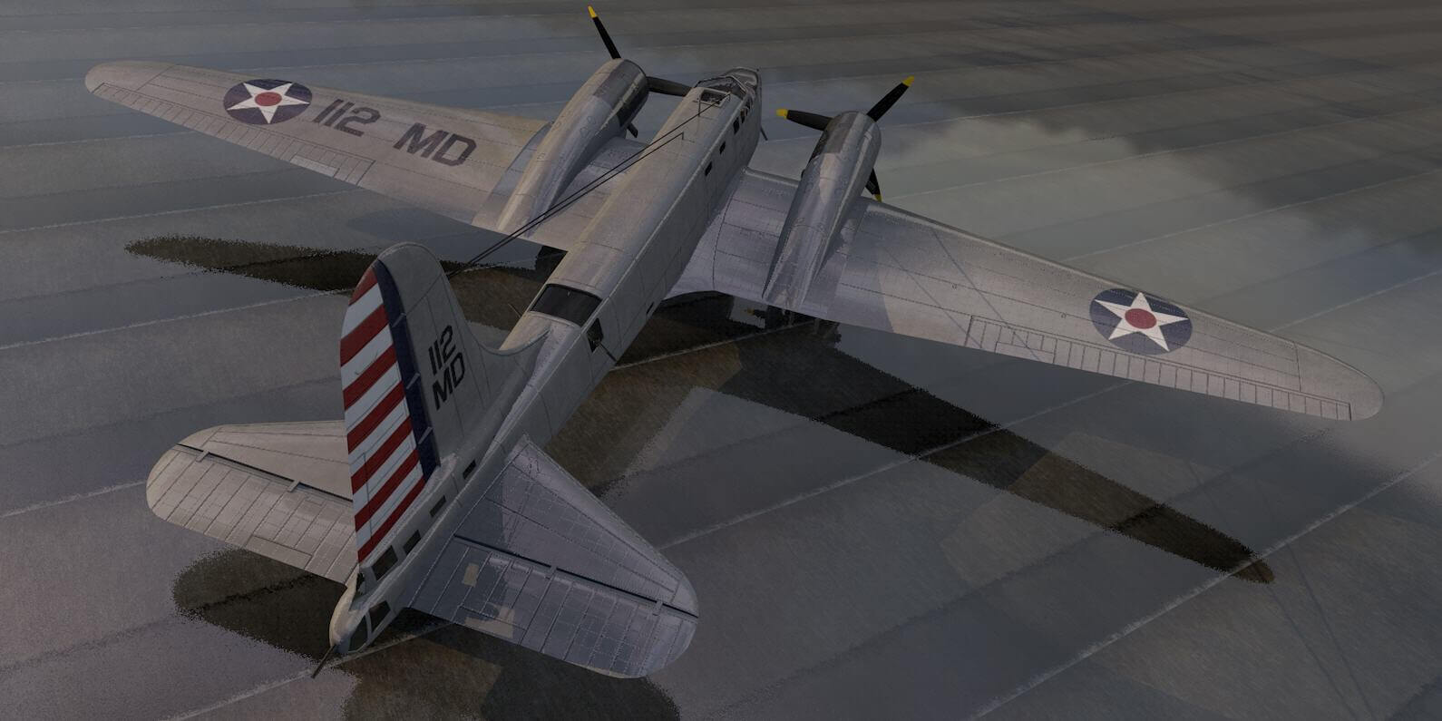 Douglas B-23 Dragon 3D Model by ChipBassChaos