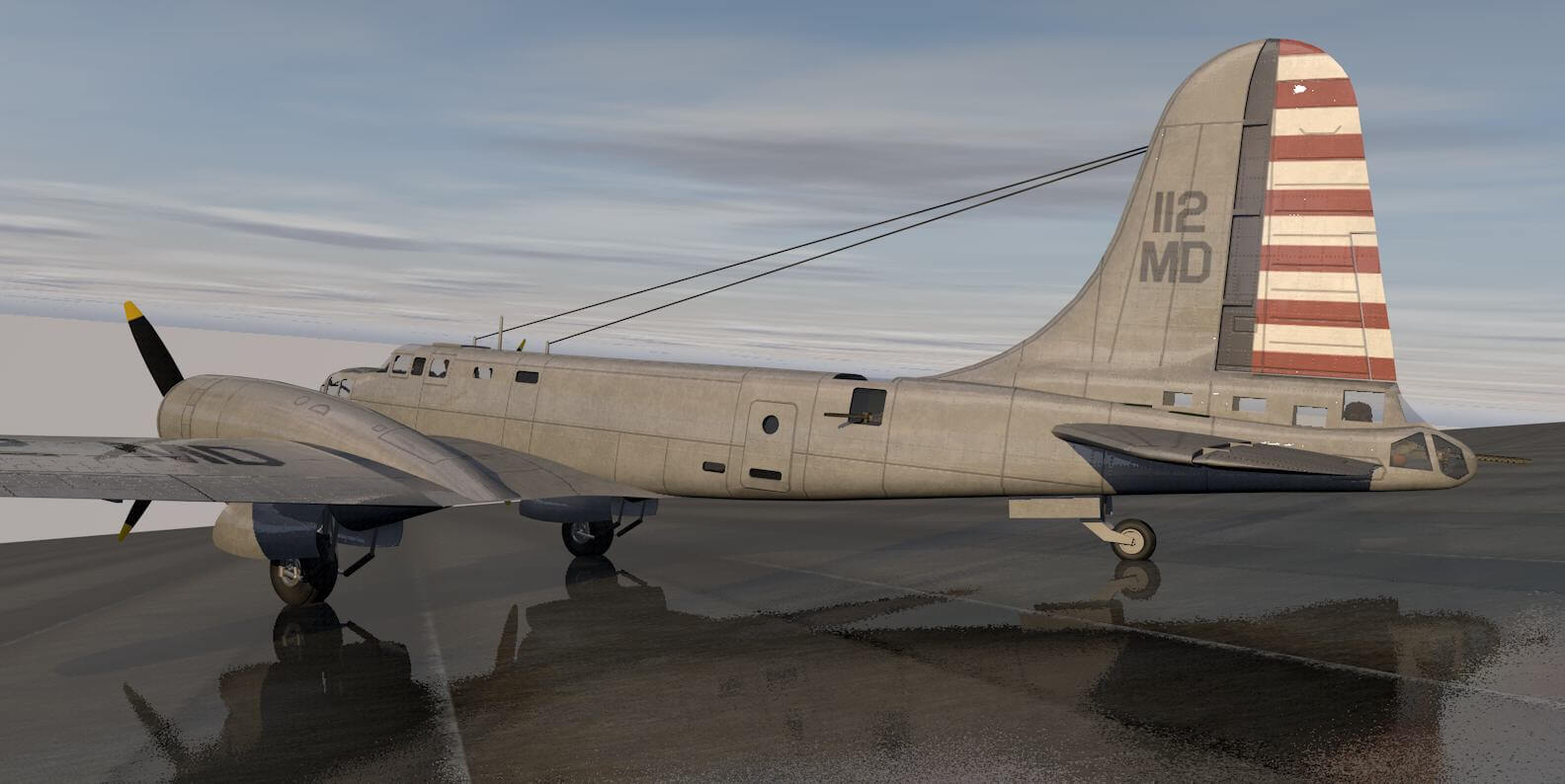 Douglas B-23 Dragon 3D Model by ChipBassChaos