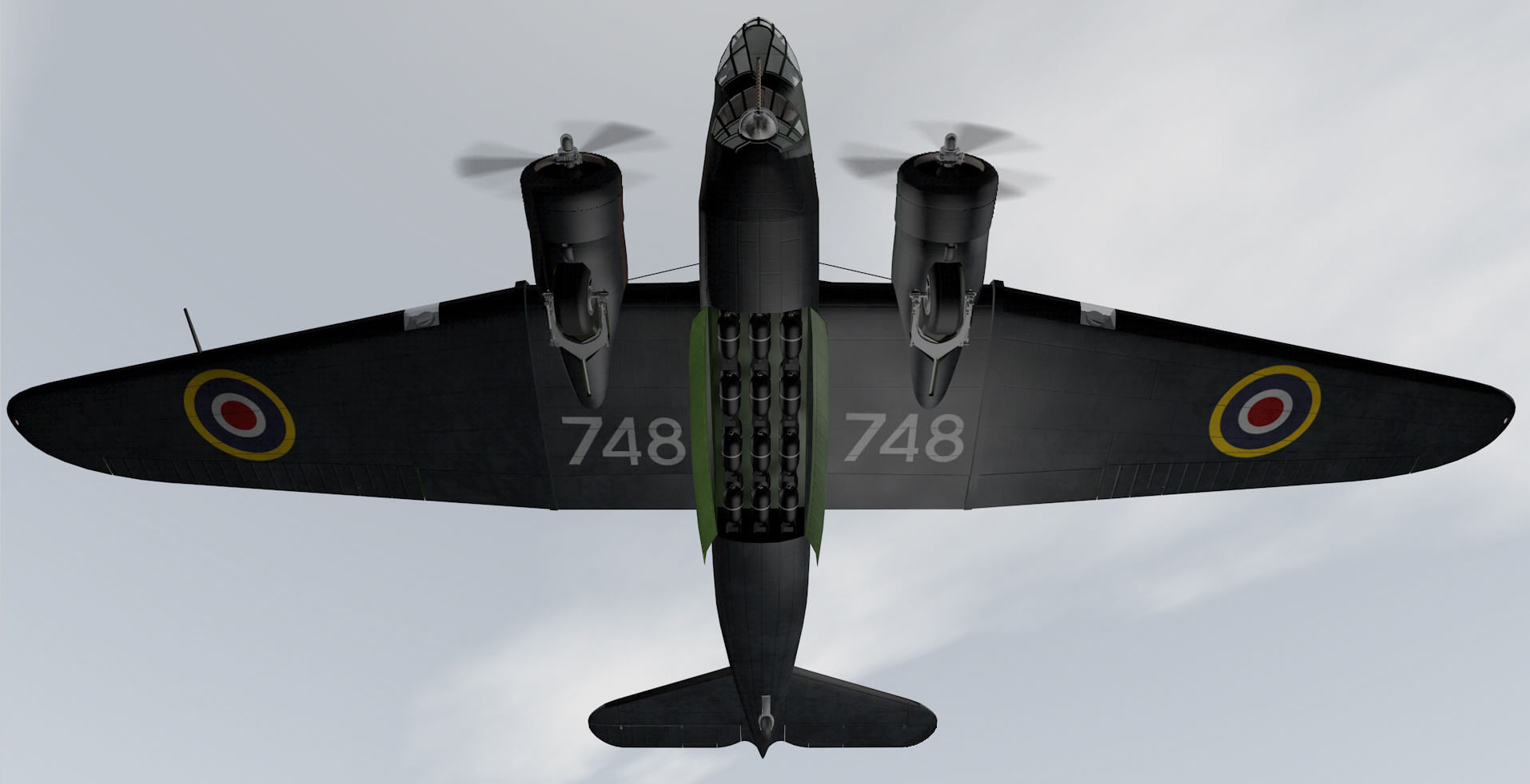 Douglas Digby Mk-1 (RCAF) 3D Model by ChipBassChaos
