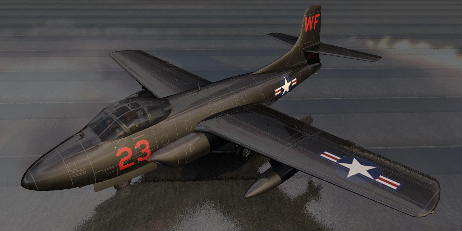 Douglas F3D-2 Skyknight 3D Model by ChipBassChaos