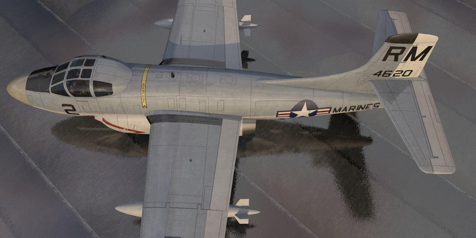 Douglas F3D-2 Skyknight 3D Model by ChipBassChaos