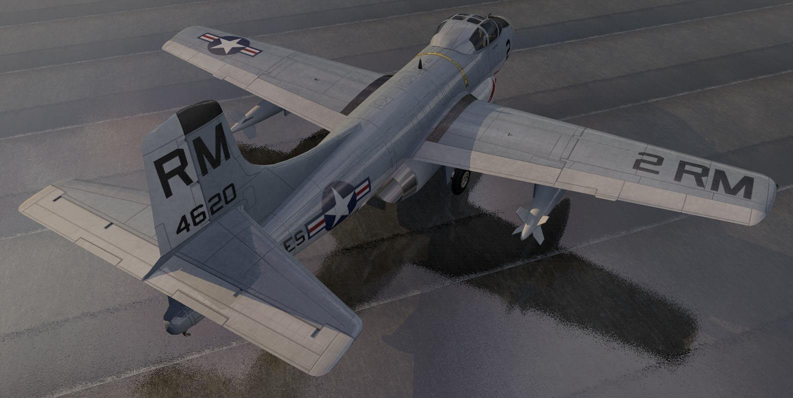 Douglas F3D-2 Skyknight 3D Model by ChipBassChaos