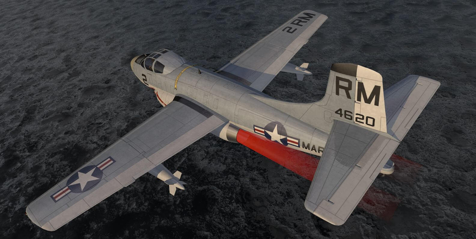 Douglas F3D-2 Skyknight 3D Model by ChipBassChaos