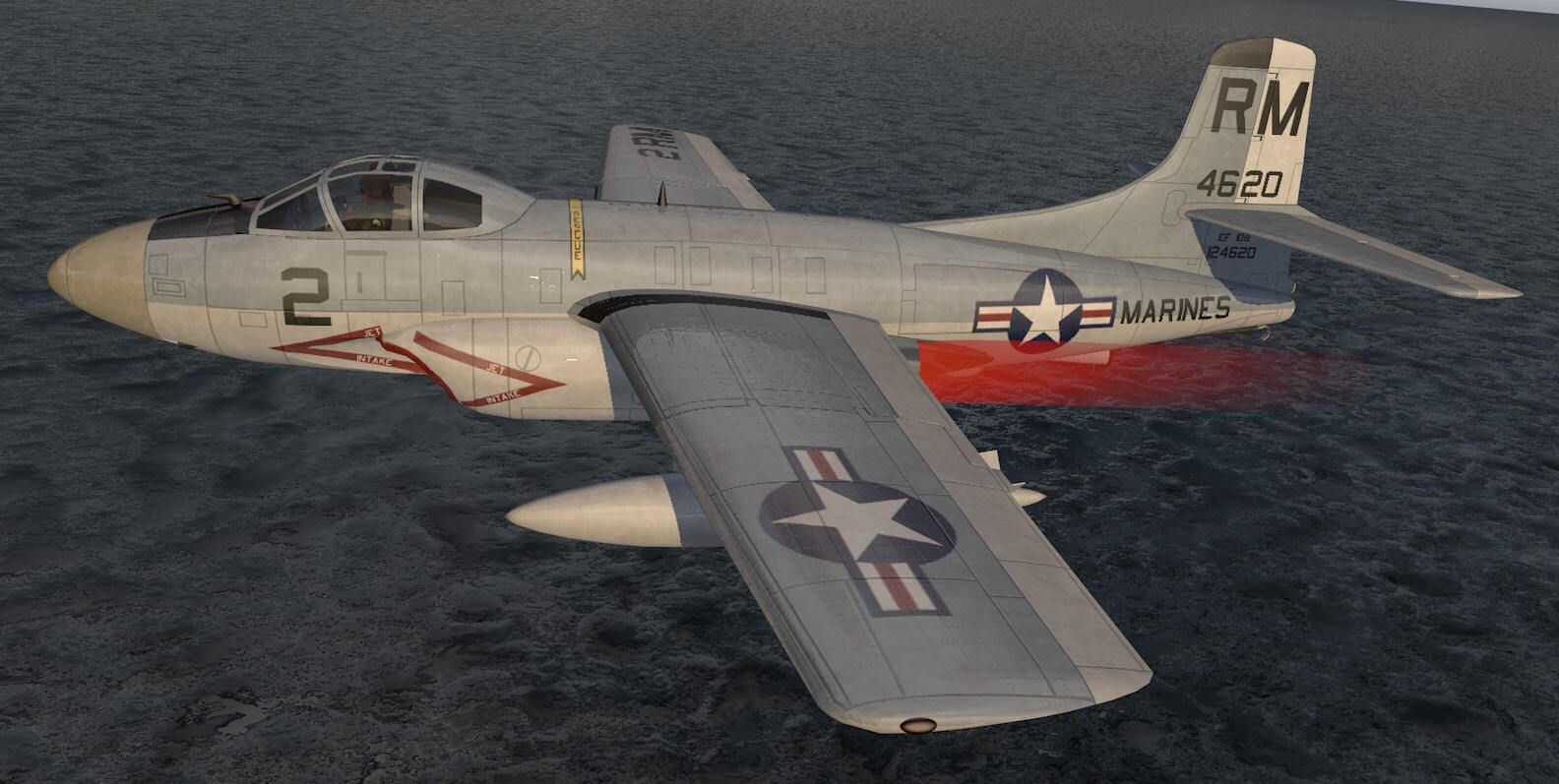 Douglas F3D-2 Skyknight 3D Model by ChipBassChaos