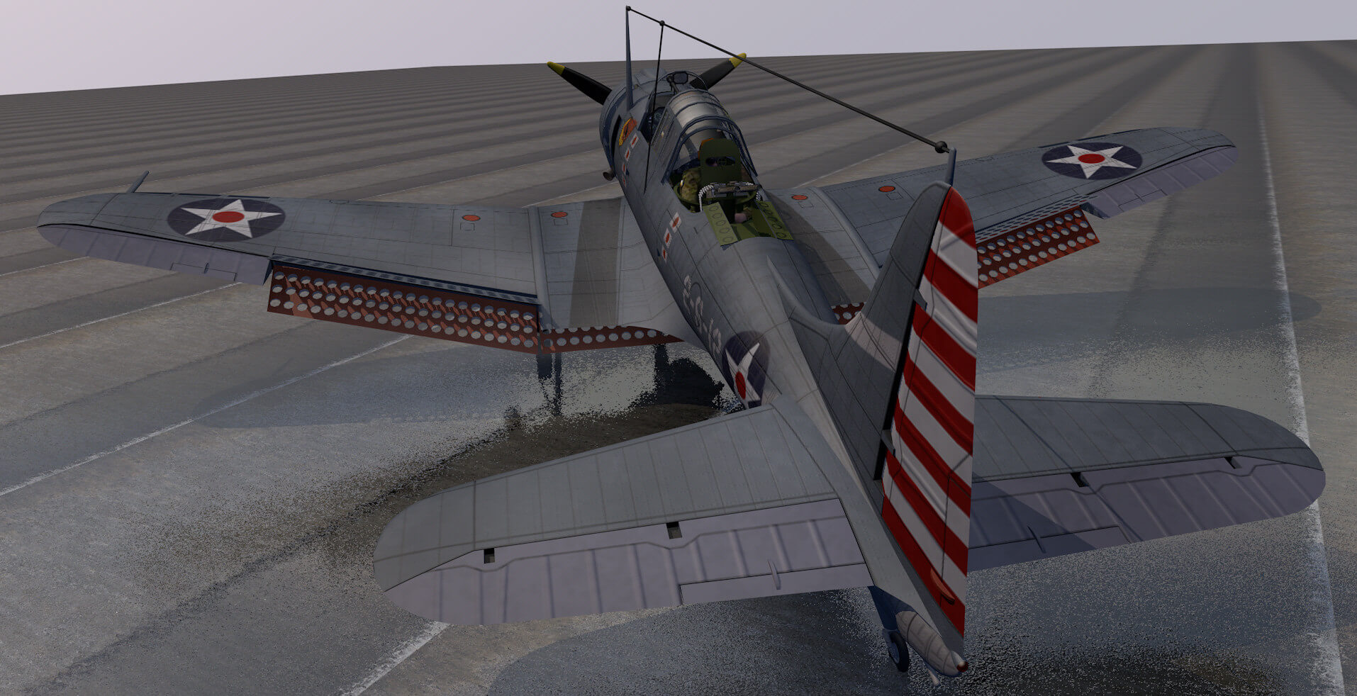 Douglas SBD-3 Dauntless 3D Model by ChipBassChaos