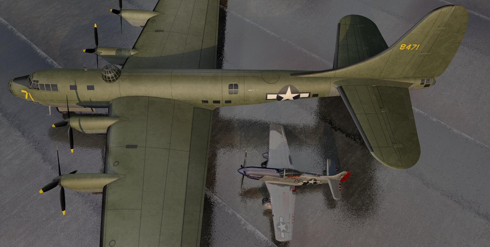 Douglas XB-19A Behemoth 3D Model by ChipBassChaos